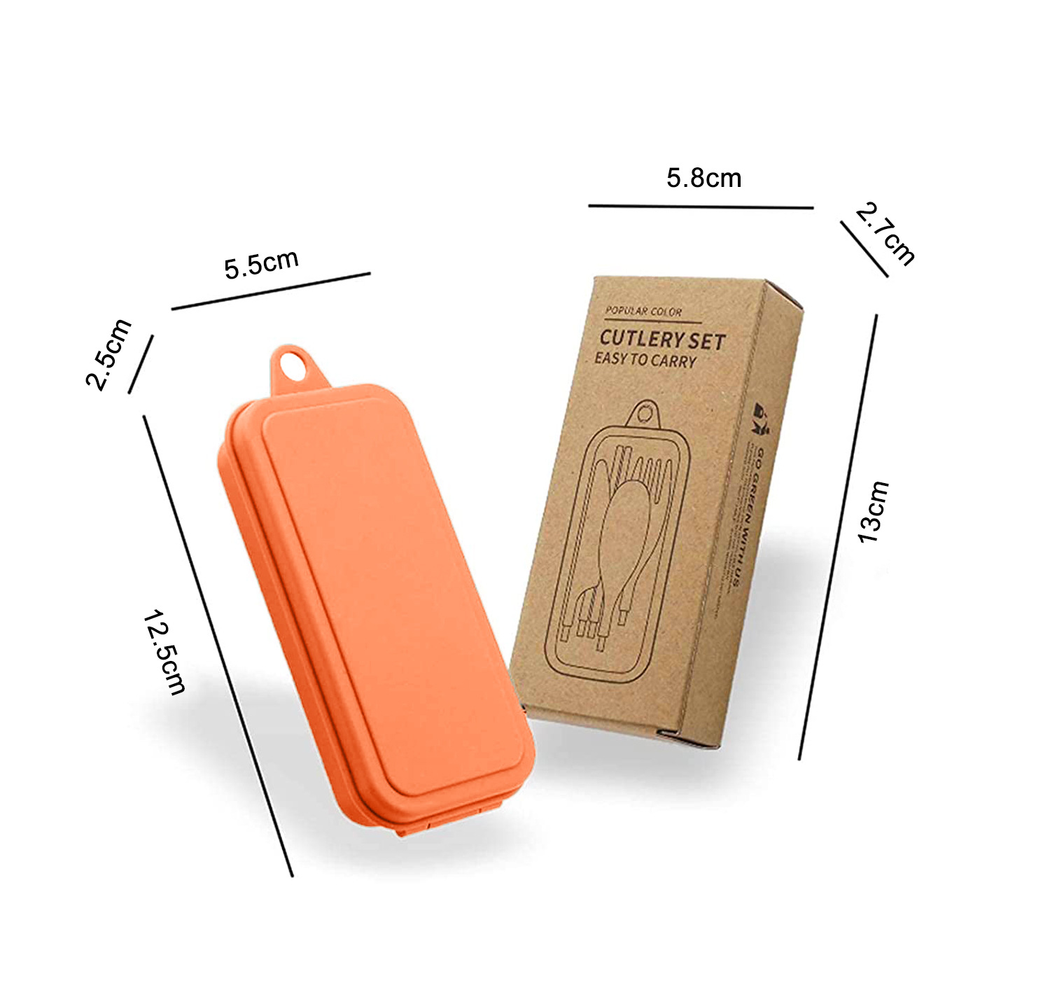 Foldable Tableware Set - Monster GPC